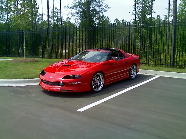 The World's Best 4th Gen Camaros: 97 Red Camaro SS LT1 on 20s
