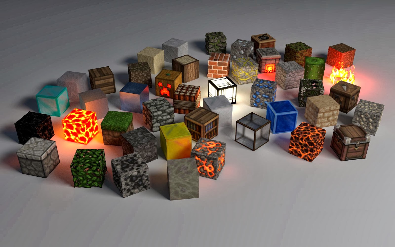 Pitufi4B: cubos de minicraft