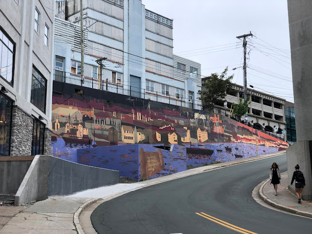 Nomadic Newfies: St John's Great Fire Mural