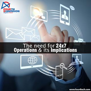The need for 24x7 Operations and its Implications - fourdtech