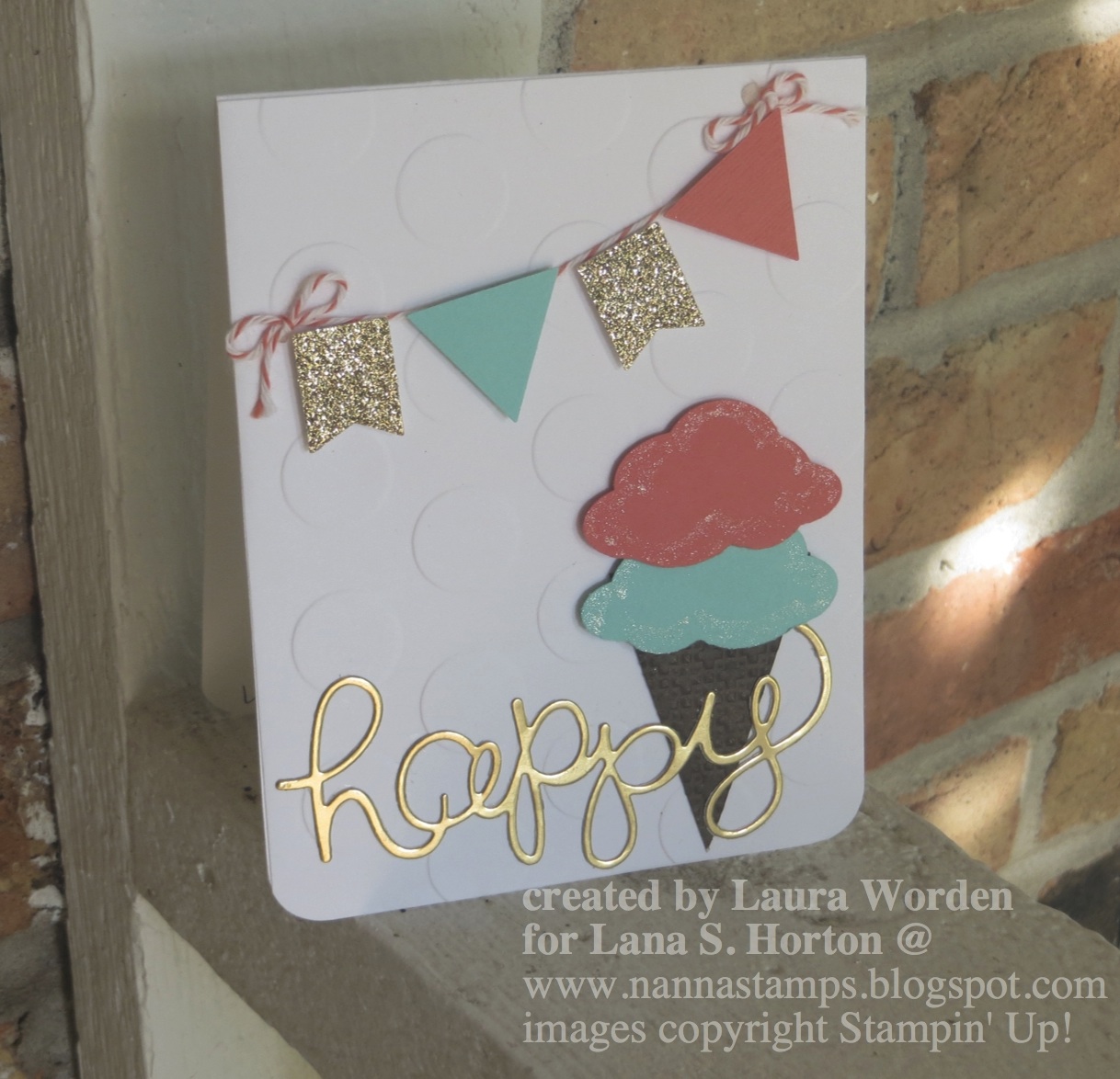 Stamping with Nanna: Thank You, Laura!