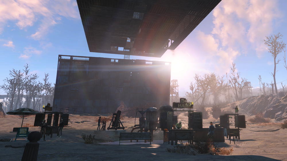APixelJunkie: Fallout 4 - Starlight Drive In Build