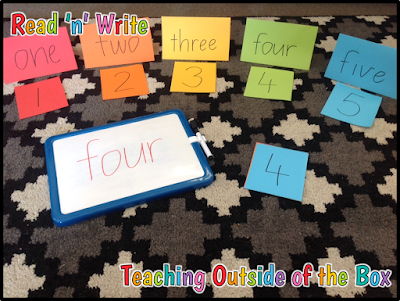 Teaching Outside of the Box...: Learning Number Words