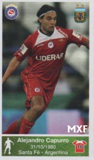 Figuritas de Fútbol: Alejandro Capurro