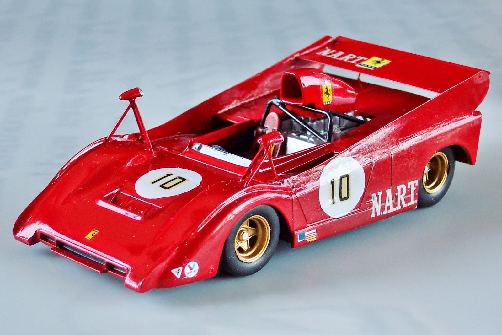 1/43 CanAm and USRRC: Ferrari 712 - 1974