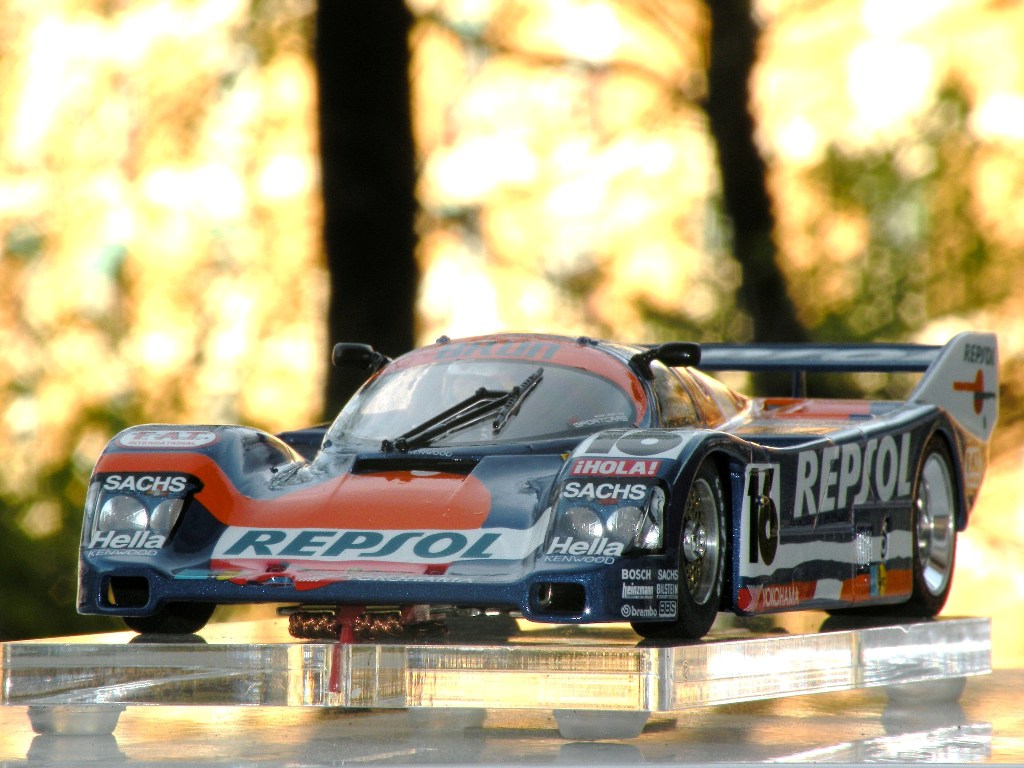 Farolillo Rojo: Porsche 962C Repsol Brun Motorsport - Le Mans 1990