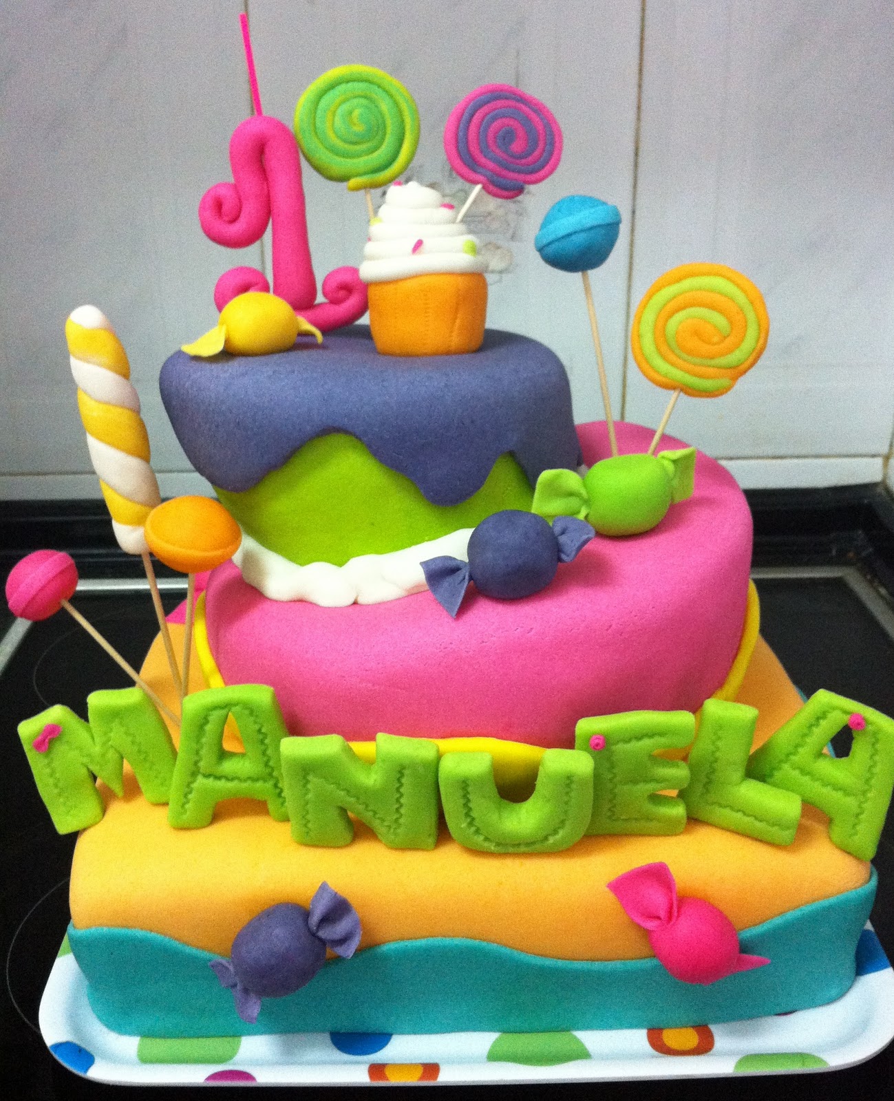 Cakelandia Dulce: TARTA CANDYLAND