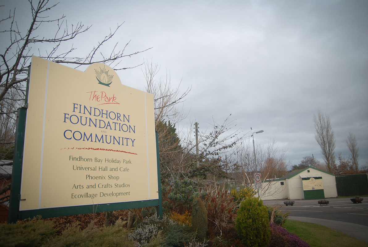 Findhorn Ecovillage Park, Inverness, Scotland