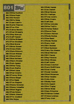 Topps Cards that Never Were: Templates 1989-2001