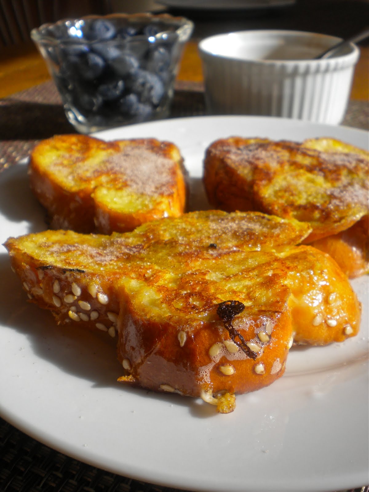 Kitchen Cactus: Challah French Toast with Chocolate