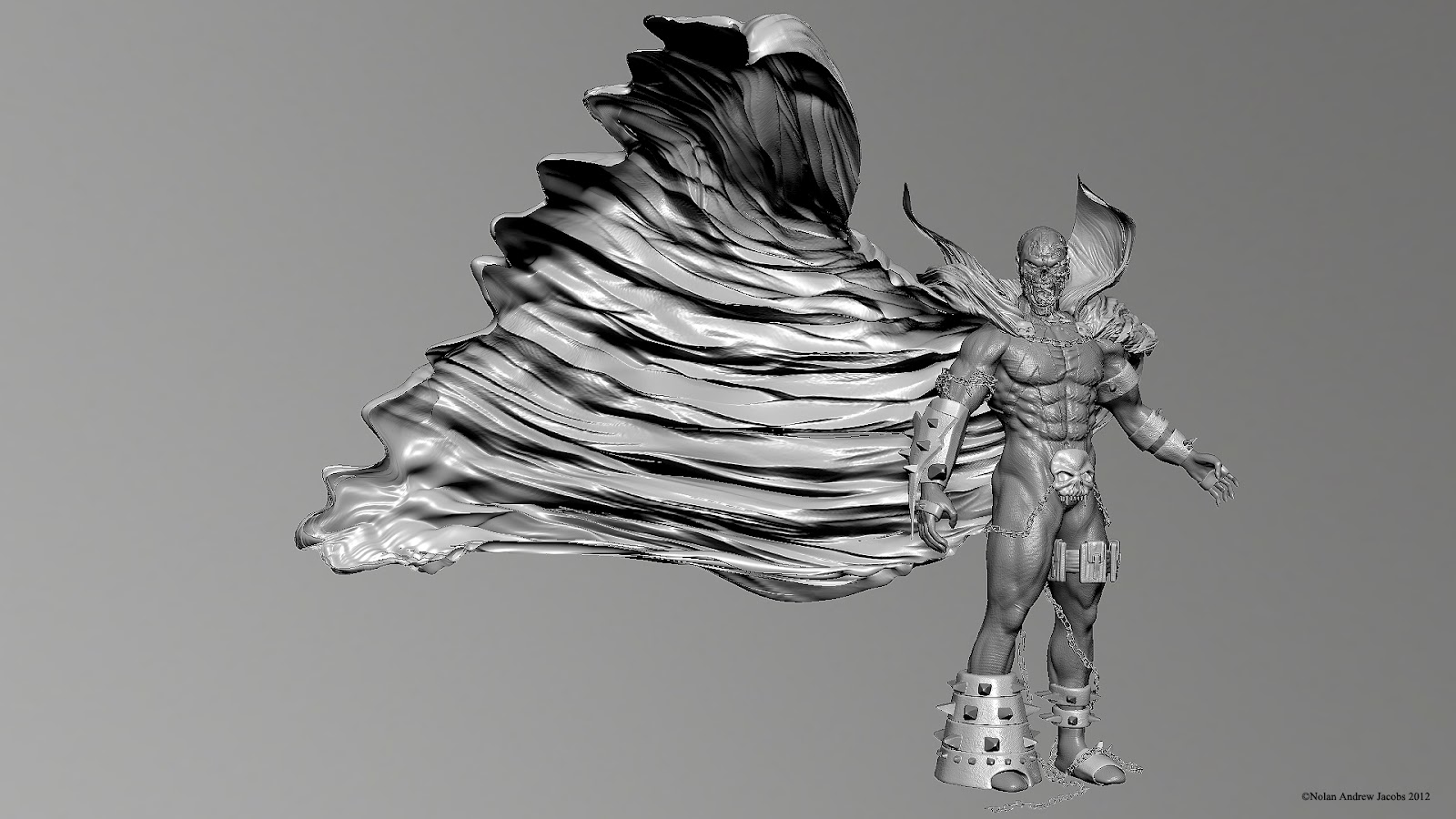 Nolan Jacobs Art Blog: Todd McFarlanes Spawn Zbrush