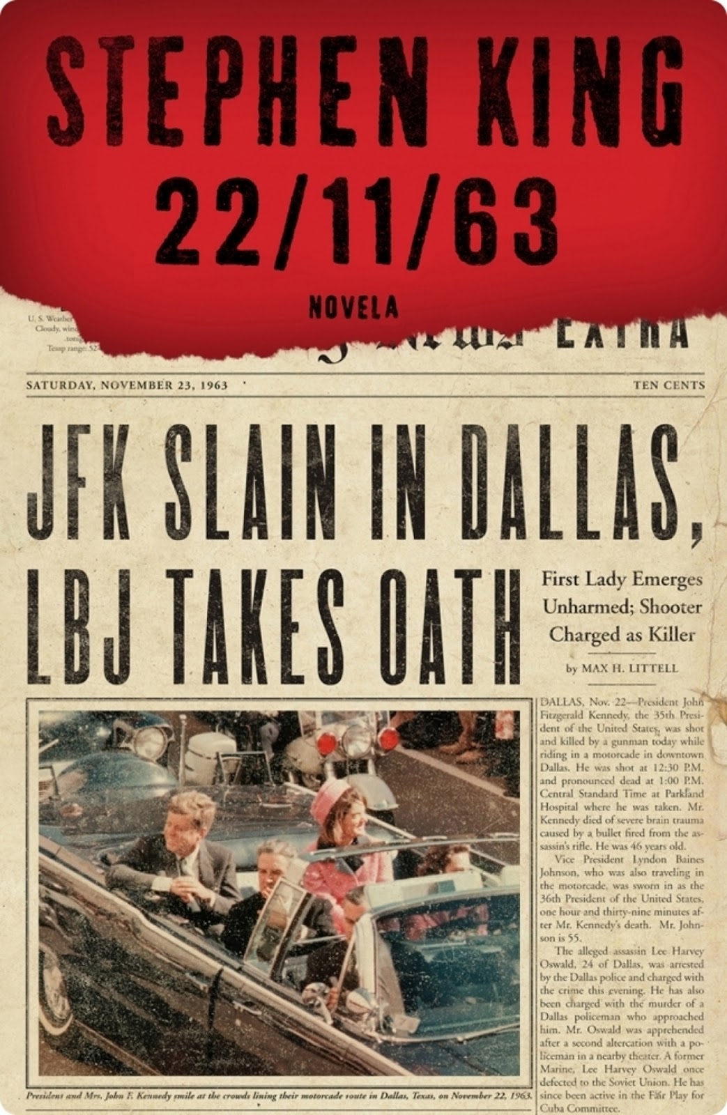 Un libro al día: Stephen King: 22/11/63