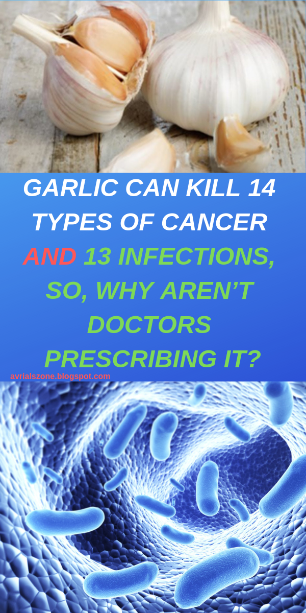 Healthy Beauty and Diet: GARLIC CAN KILL 14 TYPES OF CANCER AND 13 ...