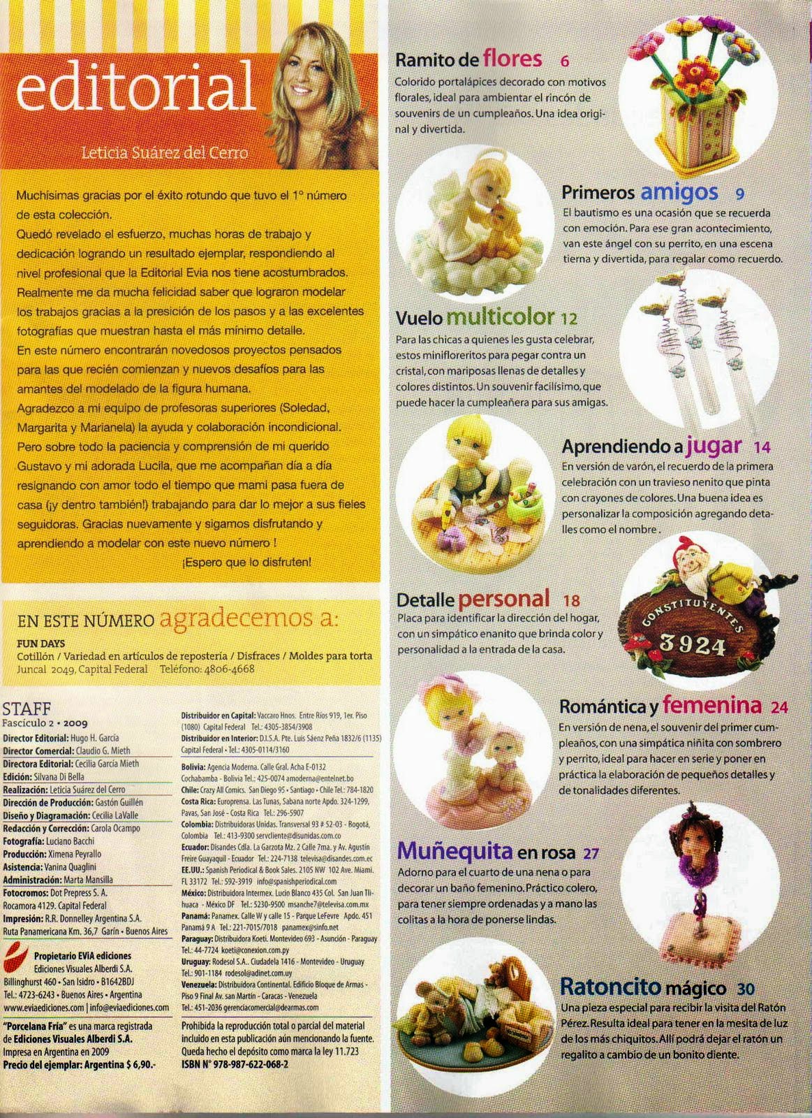 MIS REVISTAS PARA REPOSTERIA: LETICIA SUAREZ DEL CERRO (2009-Nº2)