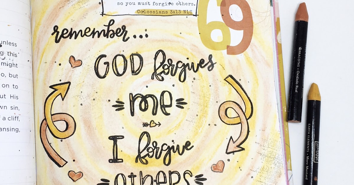 Creative Worship: THE FORGIVENESS CIRCLE | Faith Art Journaling with Julie