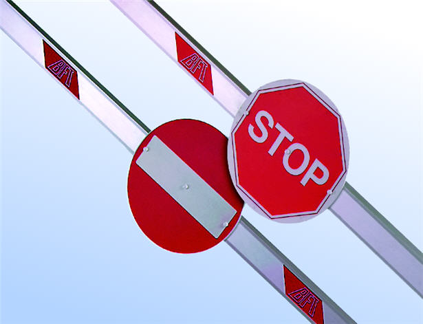 Barrier Zipper Galleries: Barrier Signs