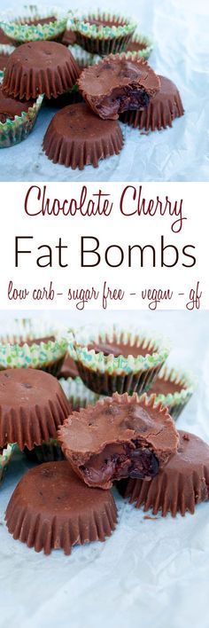 CHOCOLATE CHERRY FAT BOMBS - Book Of Recipes
