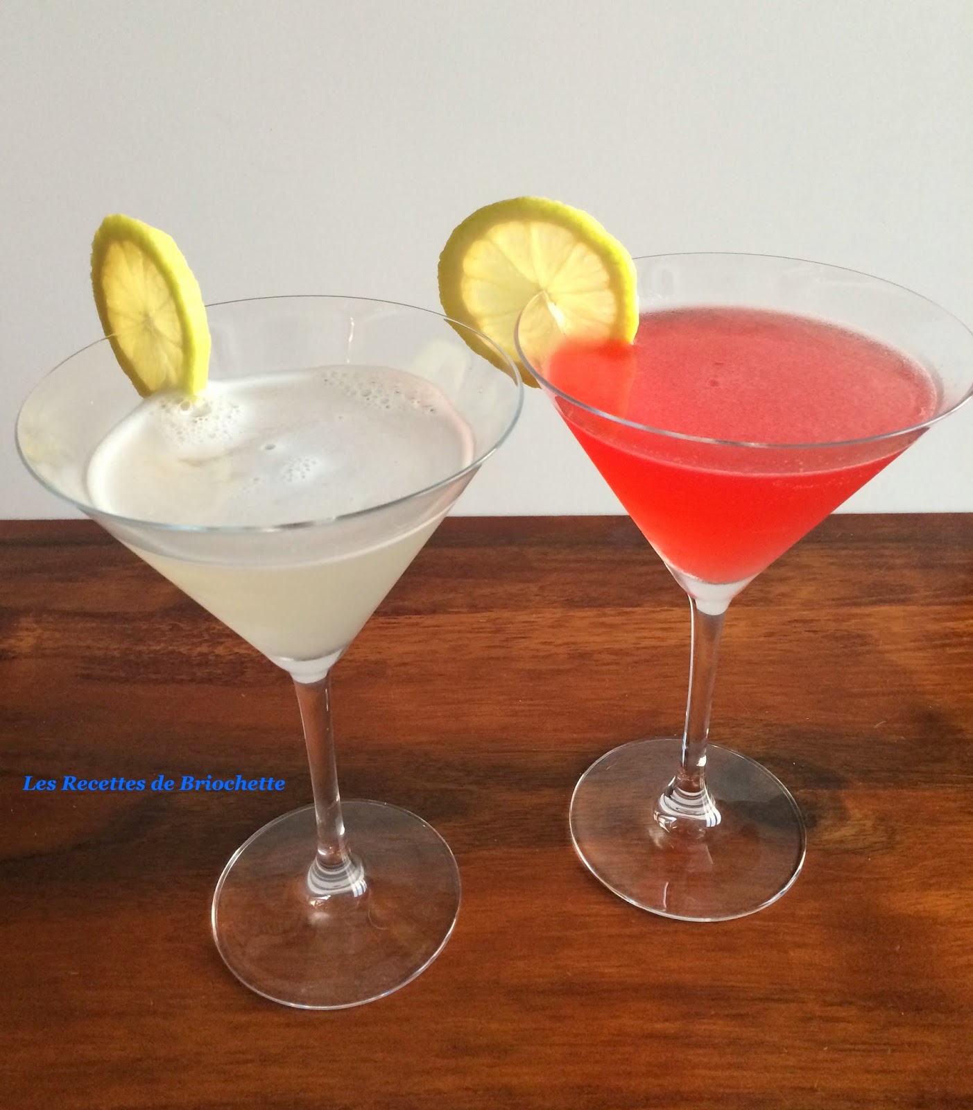 Les Recettes de Briochette: Daiquiri et Cosmopolitan