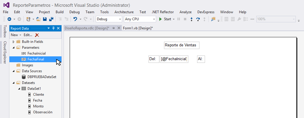 Datazar: Cómo generar un reporte con parámetros y pasarlos a Report ...