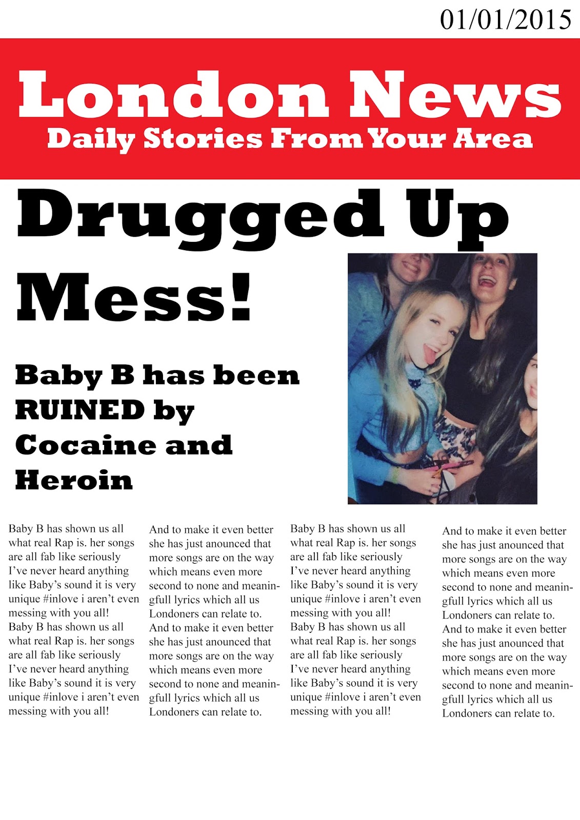 A2 Advanced Portfolio In Media Newspaper Props a2-advanced-portfolio-in-media-newspaper-props