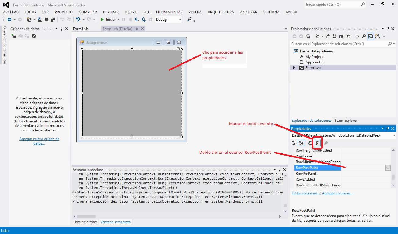 Recursos Visual Studio - Código Fuente: Numerar mi lista de un ...