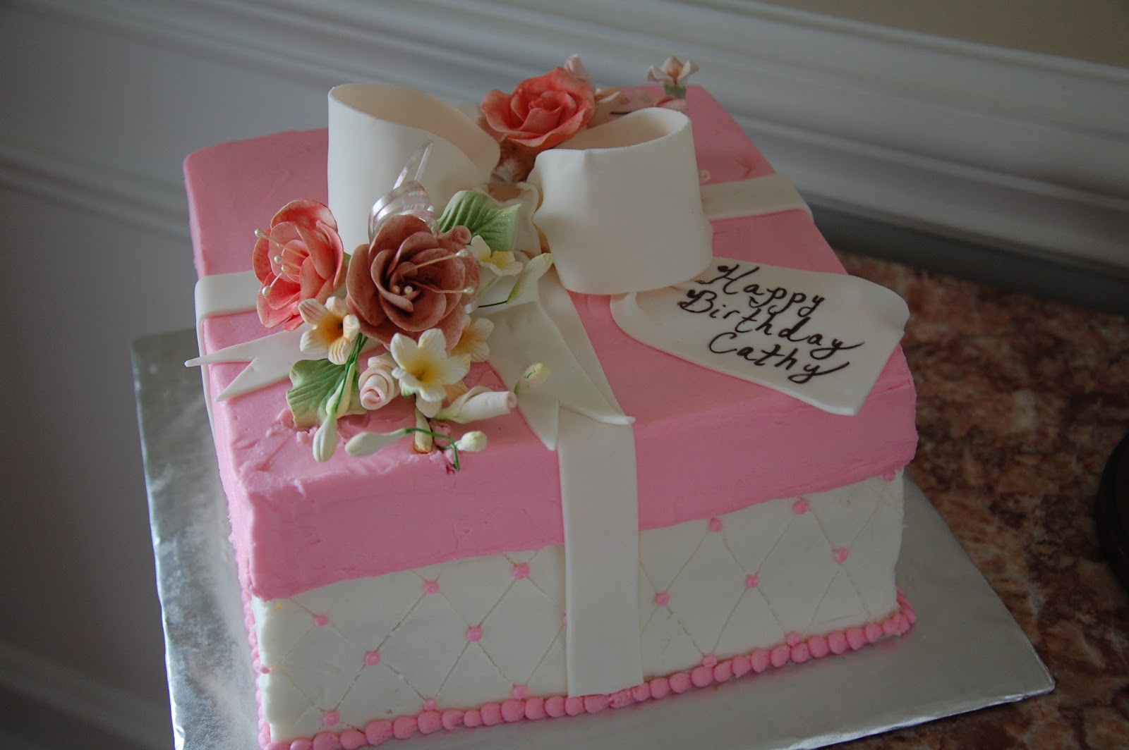 Angela Barton's Cakes: Happy Birthday!