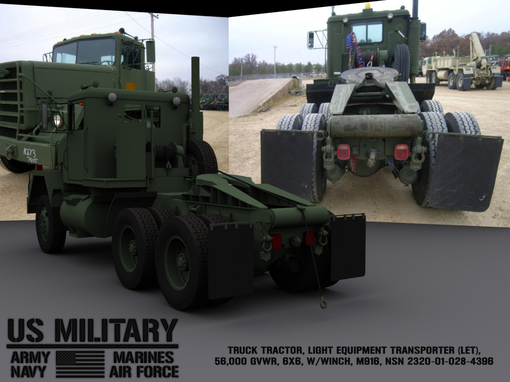 US Military MOD M916 6x6トラクターの開発中画像が公開 | 弱者の日記^^ - Arma 3 MODとアドオン紹介