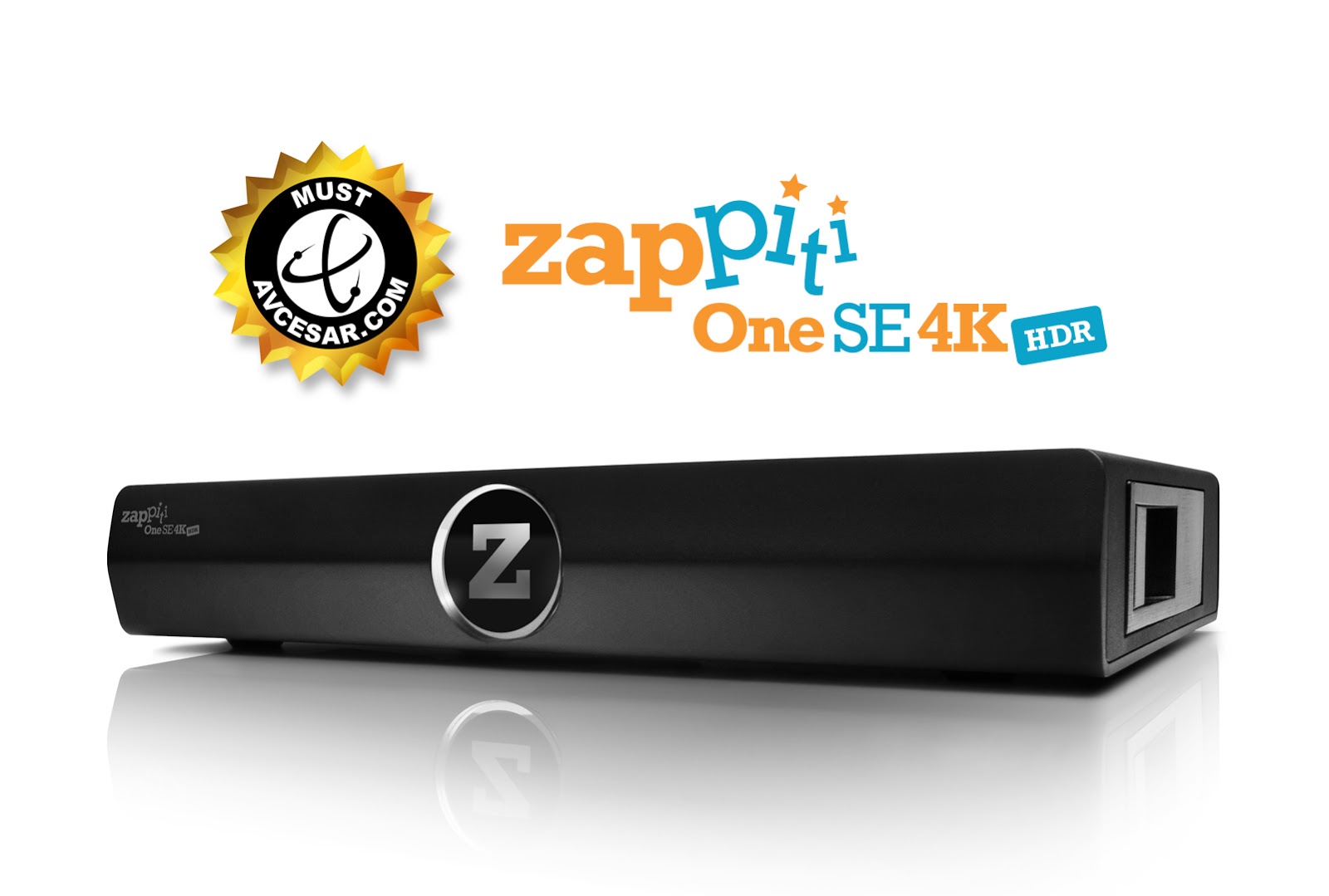 Le Zappiti One SE 4K HDR reçoit le prix "Must Award AVCesar"