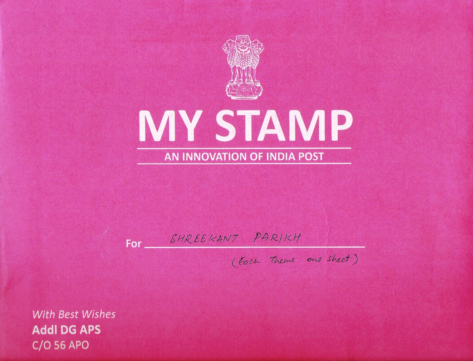 Se-tenant Stamps of India: MY STAMP issued by Army Postal Service