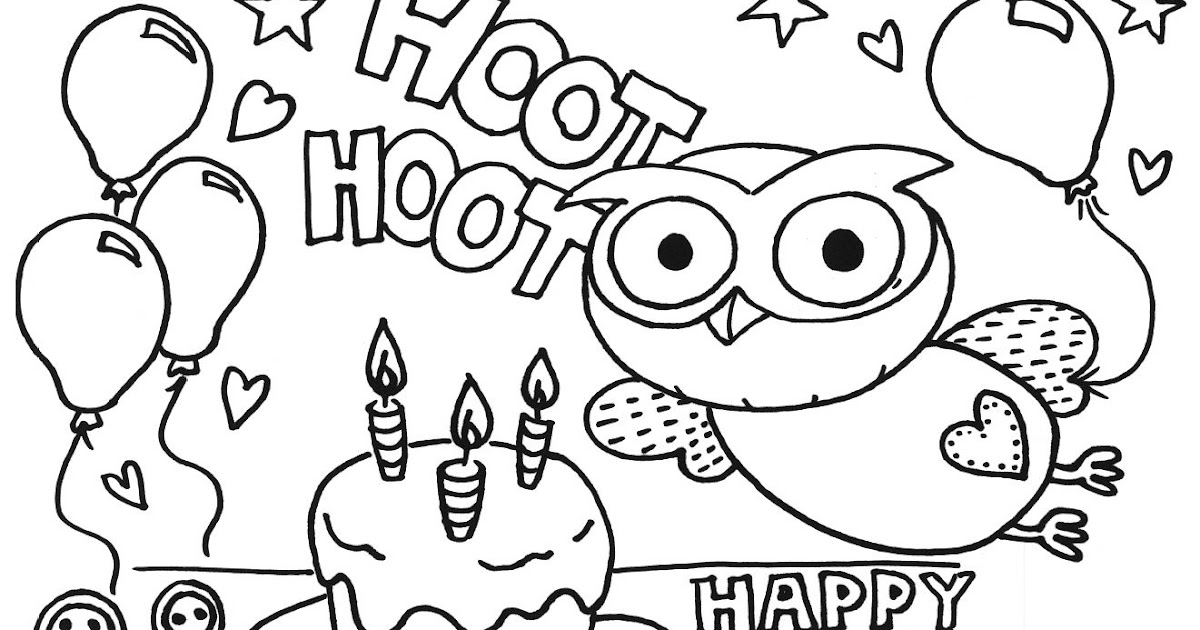Coloring Page Of A Giggle Coloring Pages