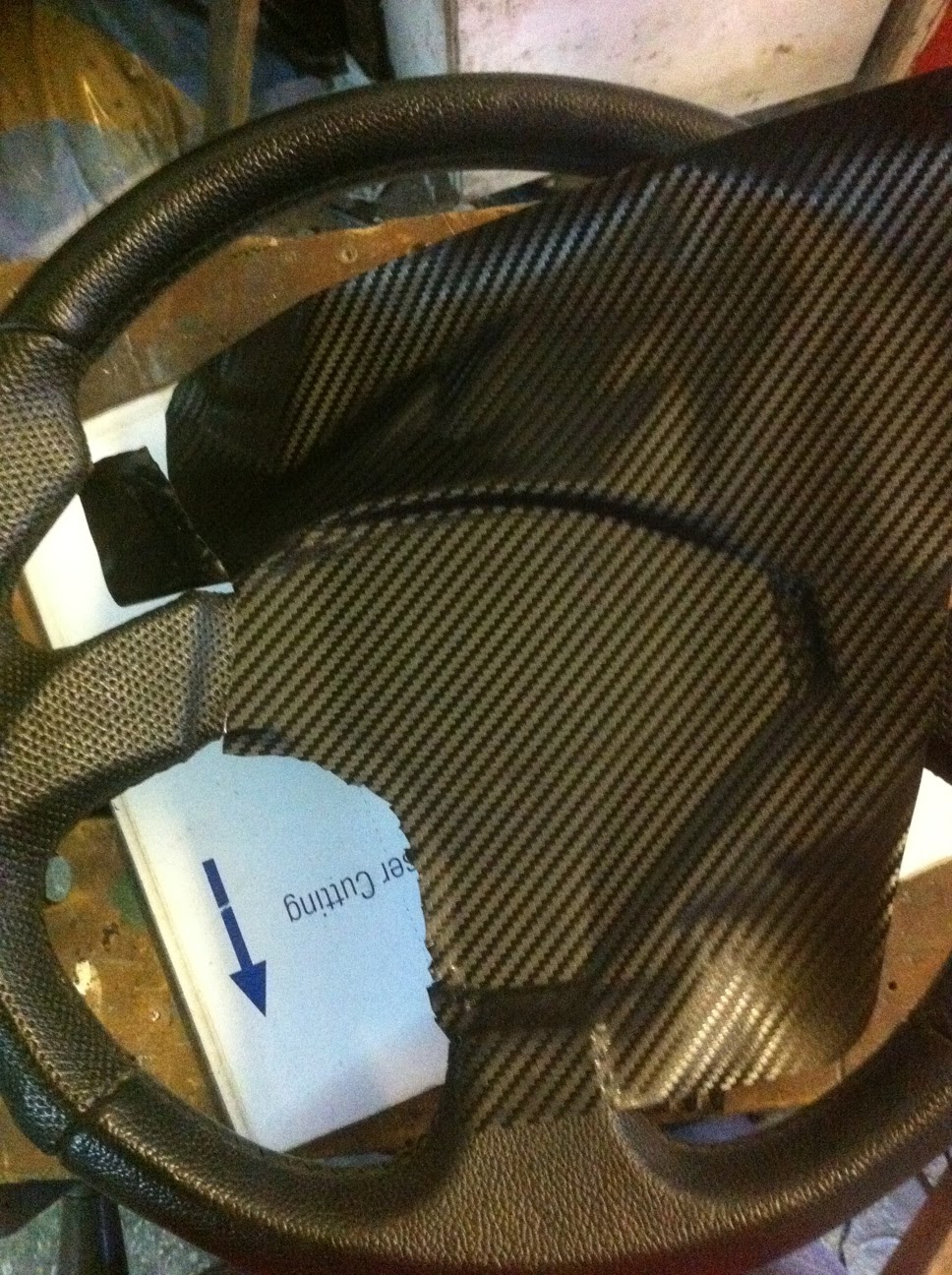 GBS Zero Kit Car Build : How to revamp a cheap ebay steering wheel!