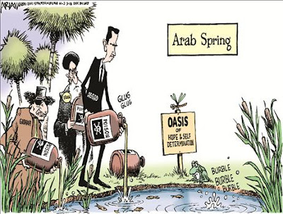Peace is the New Black: More Cartoons of the Arab Spring