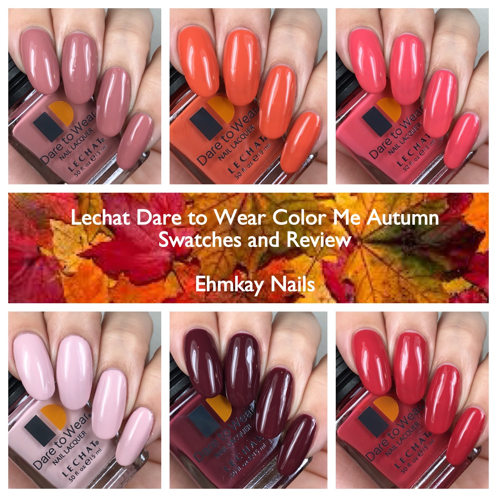 ehmkay nails: Lechat Dare to Wear Color Me Autumn