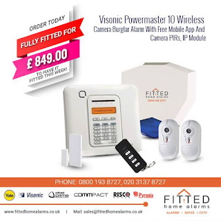 Fitted Home Alarms VisonicPowermaster : Visonic Powermaster 10 Wireless ...
