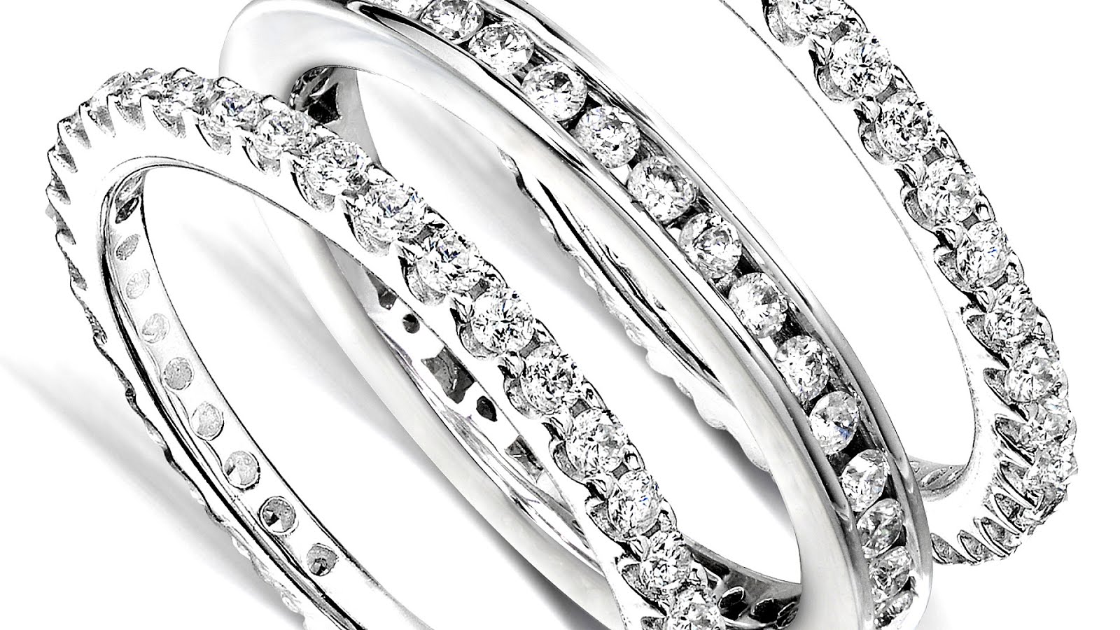White Gold Stackable Ring - Gold Choices