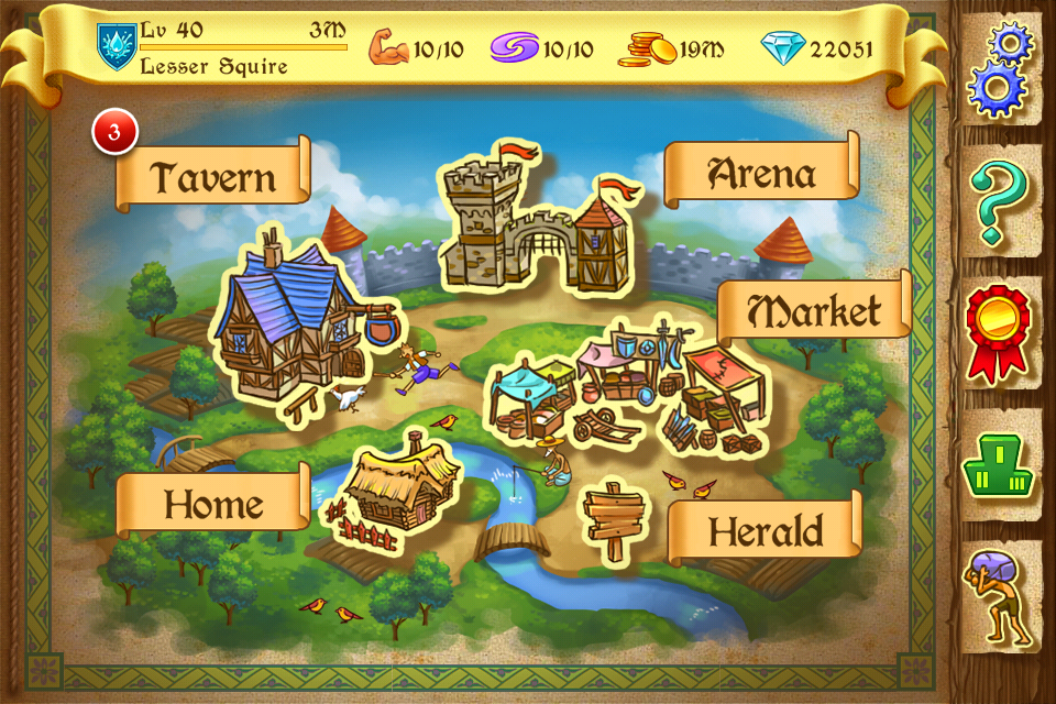 soarecucolti: Knights arena (intro and menus)