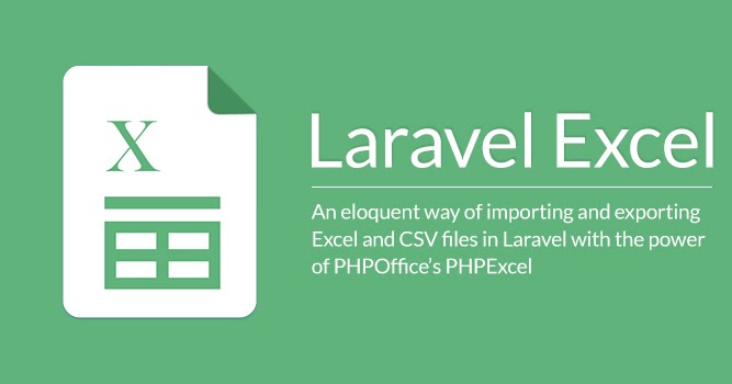 Laravel 5 import export to excel and csv using maatwebsite
