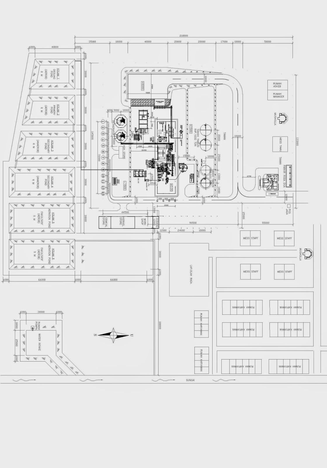 Site Plan Pabrik - Jasa Site Plan