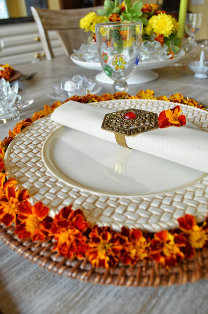 Entertaining From an Ethnic Indian Kitchen: Deepawali Table