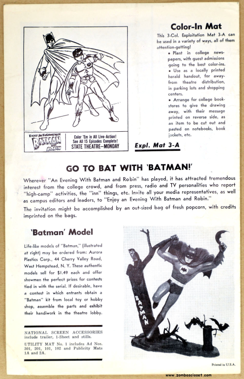 BATMAN 1943 Serial POSTERS