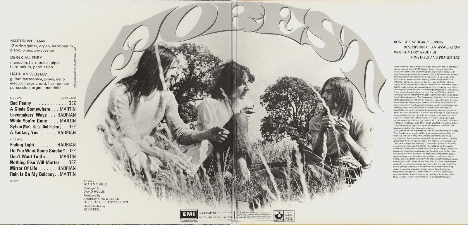 juicyjaila: Forest - Forest (Rare 1st Album UK Folkrock 1969)