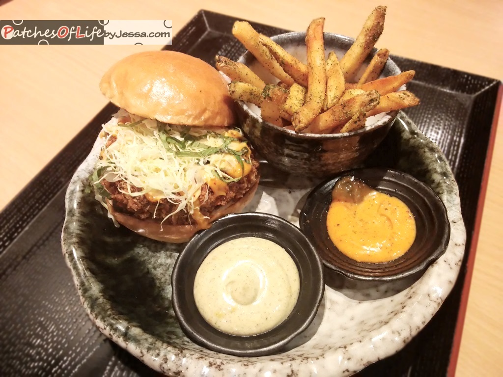 Yabu House of Katsu: Menchi Katsu Burger and Mozzarella Katsu Sticks ...