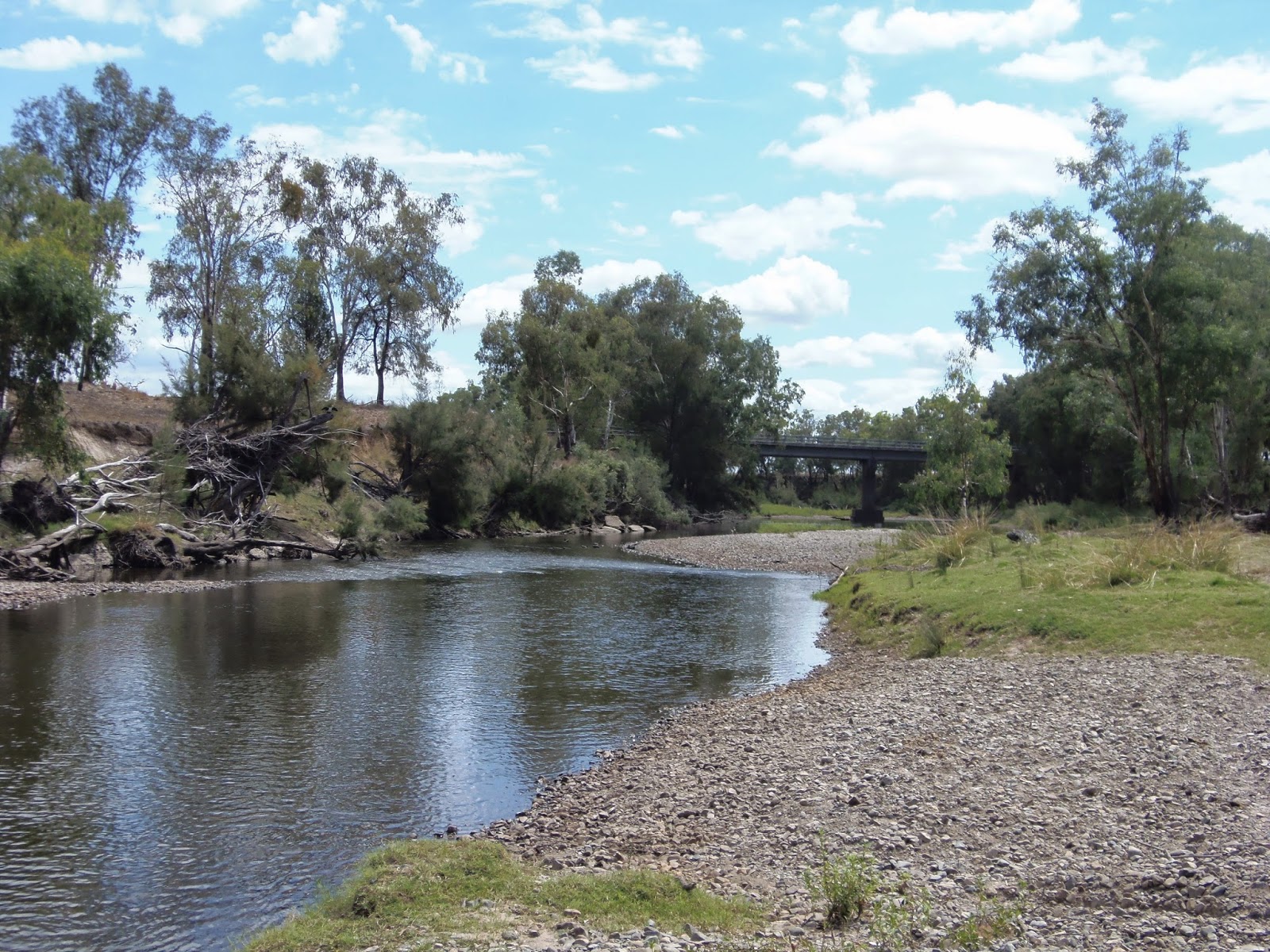 Solo Steve On The Road: TEXAS Qld by the DUMARESQ RIVER