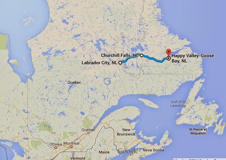 Marg and Koichi's Labrador & NFLD Adventure: Day 4: East through Labrador