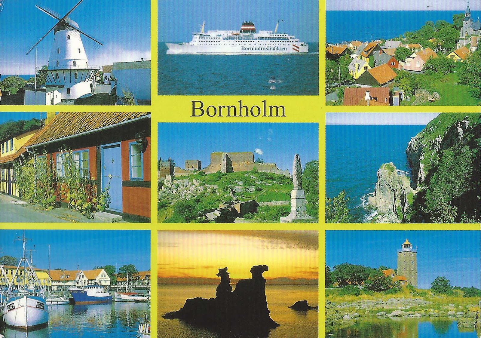 A Journey of Postcards: Bornholm Island | Denmark