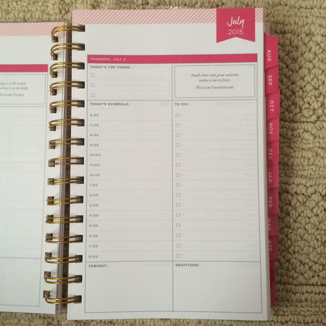 Alexa Please!: First Look: Day Designer for Blue Sky Daily Planner
