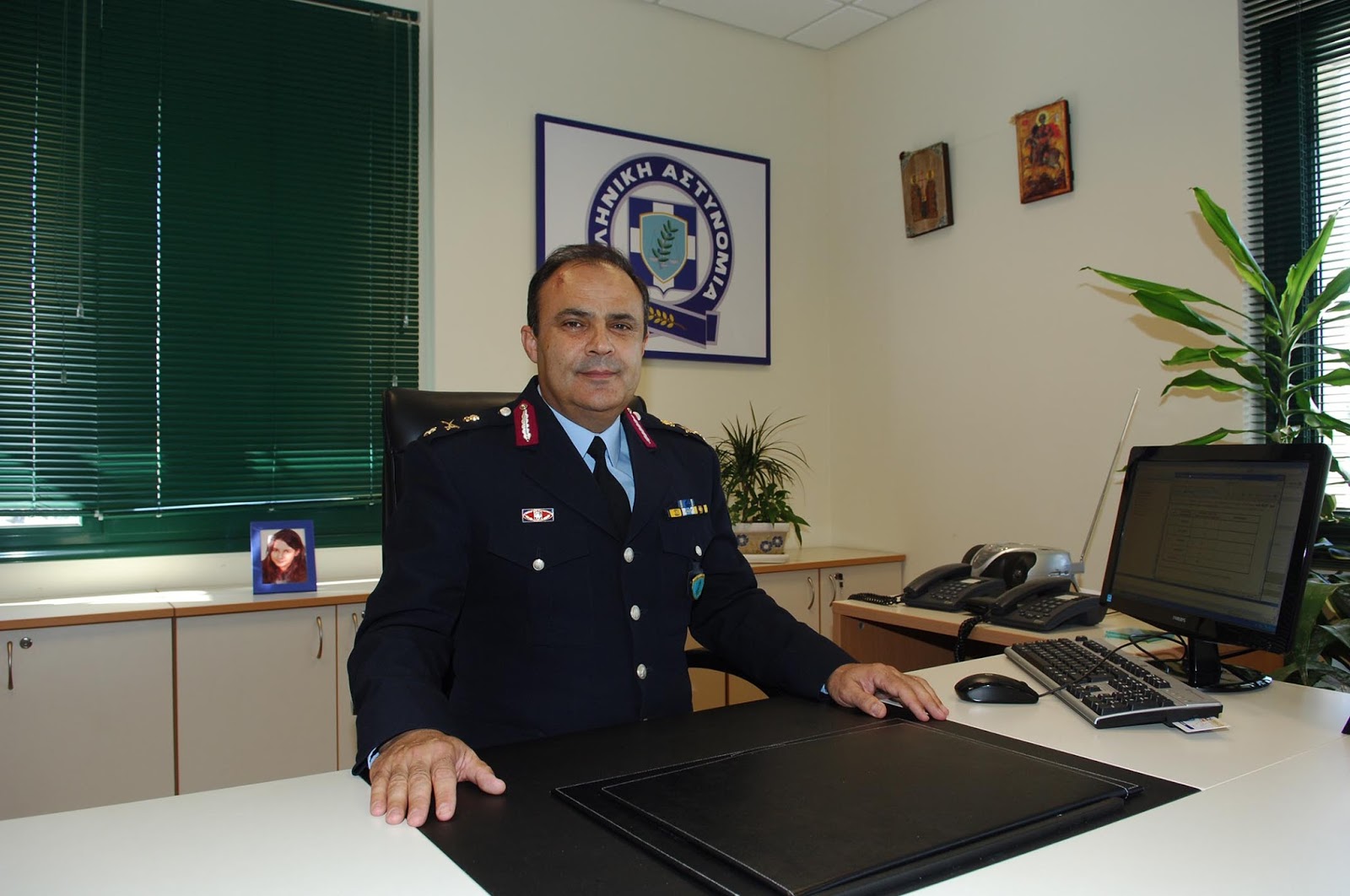 Ο ΤΑΞΙΑΡΧΟΣ ΠΑΝΑΓΙΩΤΗΣ ΝΤΖΙΟΒΑΡΑΣ ΝΕΟΣ ΓΕΝΙΚΟΣ ΑΣΤΥΝΟΜΙΚΟΣ ΔΙΕΥΘΥΝΤΗΣ ...