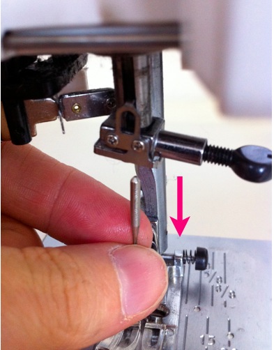 How to change a sewing machine needle | The Thrifty Stitcher