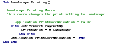 Chatting about Excel and More: Print Macro