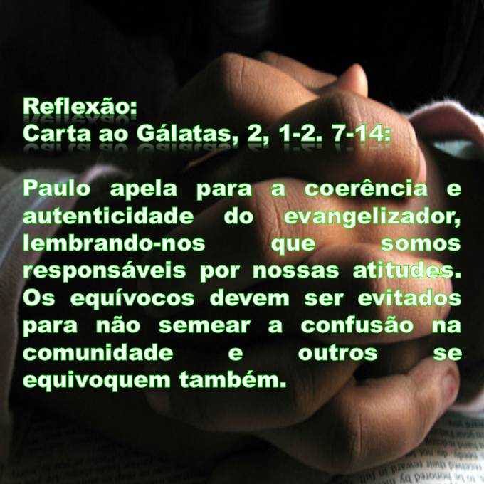 SOMOS DO BEM: Evangelho Lucas 11,1-4 – Gálatas 2,1-2. 7-14 – Salmo 116 ...